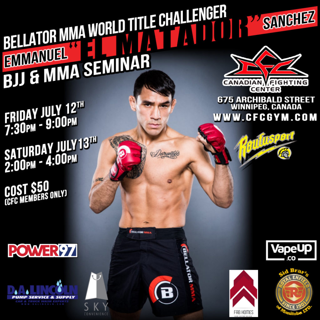 Canadian Fighting Center Winnipeg KickBoxing Muay Thai Boxing BJJ MMA Gym